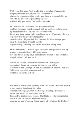 Academic Integrity A Letter to My Students[1] Bill T.docx