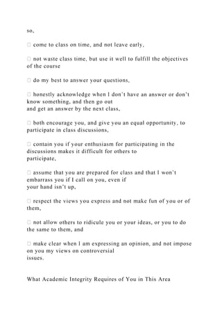 Academic Integrity A Letter to My Students[1] Bill T.docx