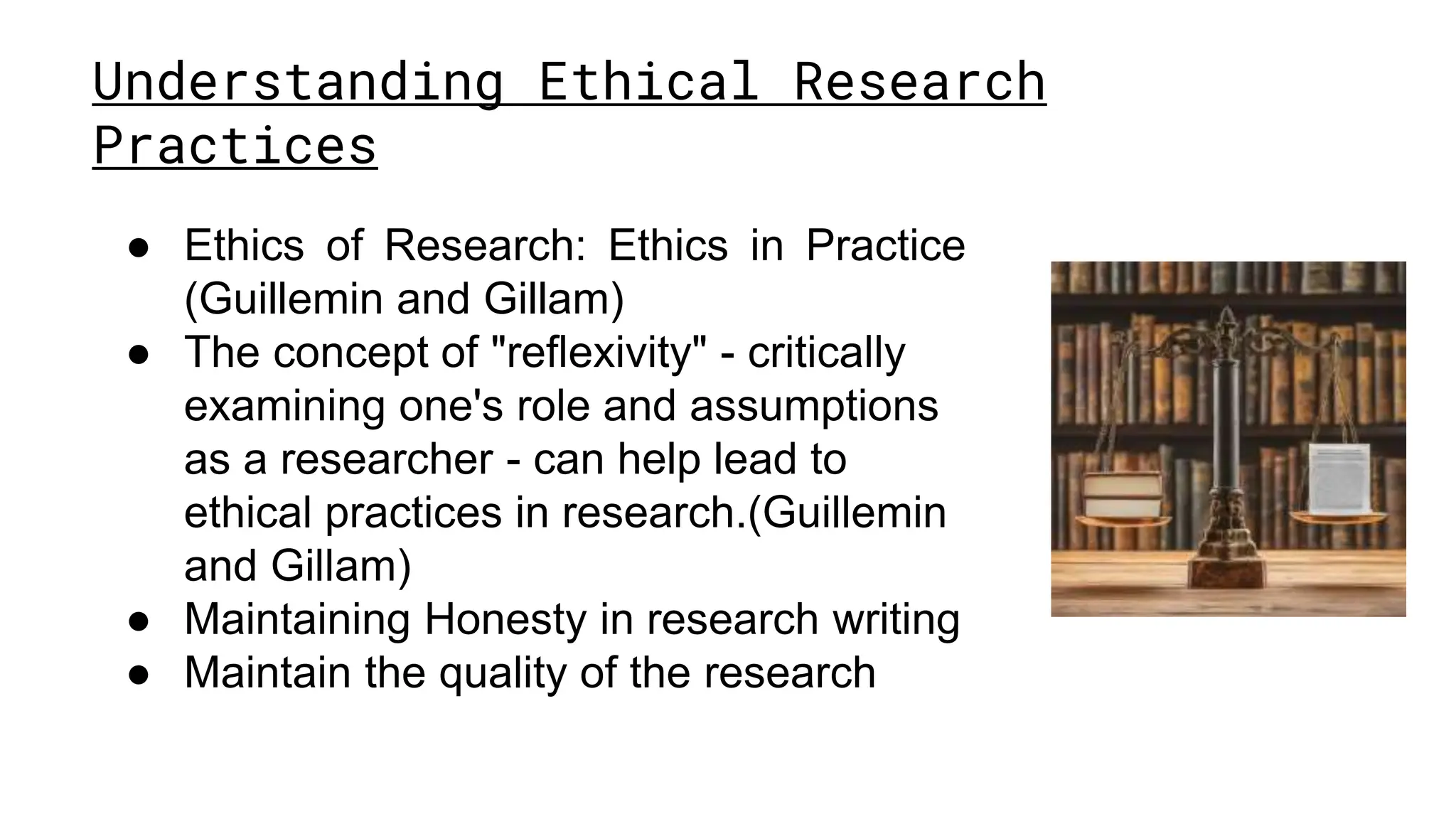 Ethical Concerns and Academic Integrity In Research Writing | PPTX