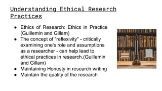 Ethical Concerns and Academic Integrity In Research Writing | PPTX