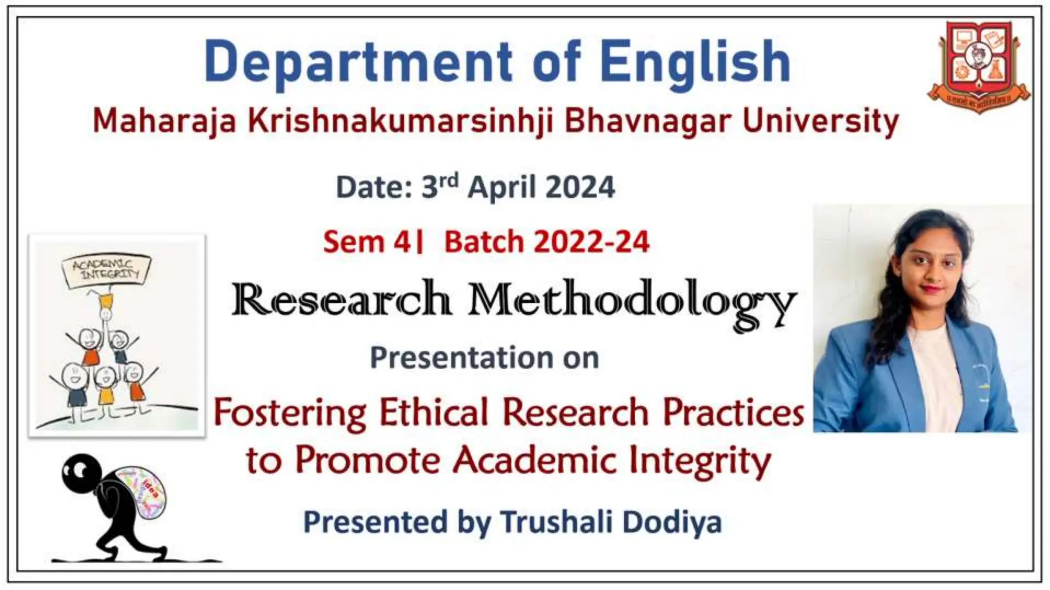 Fostering Ethical Research Practices to Promote Academic Integrity | PPT