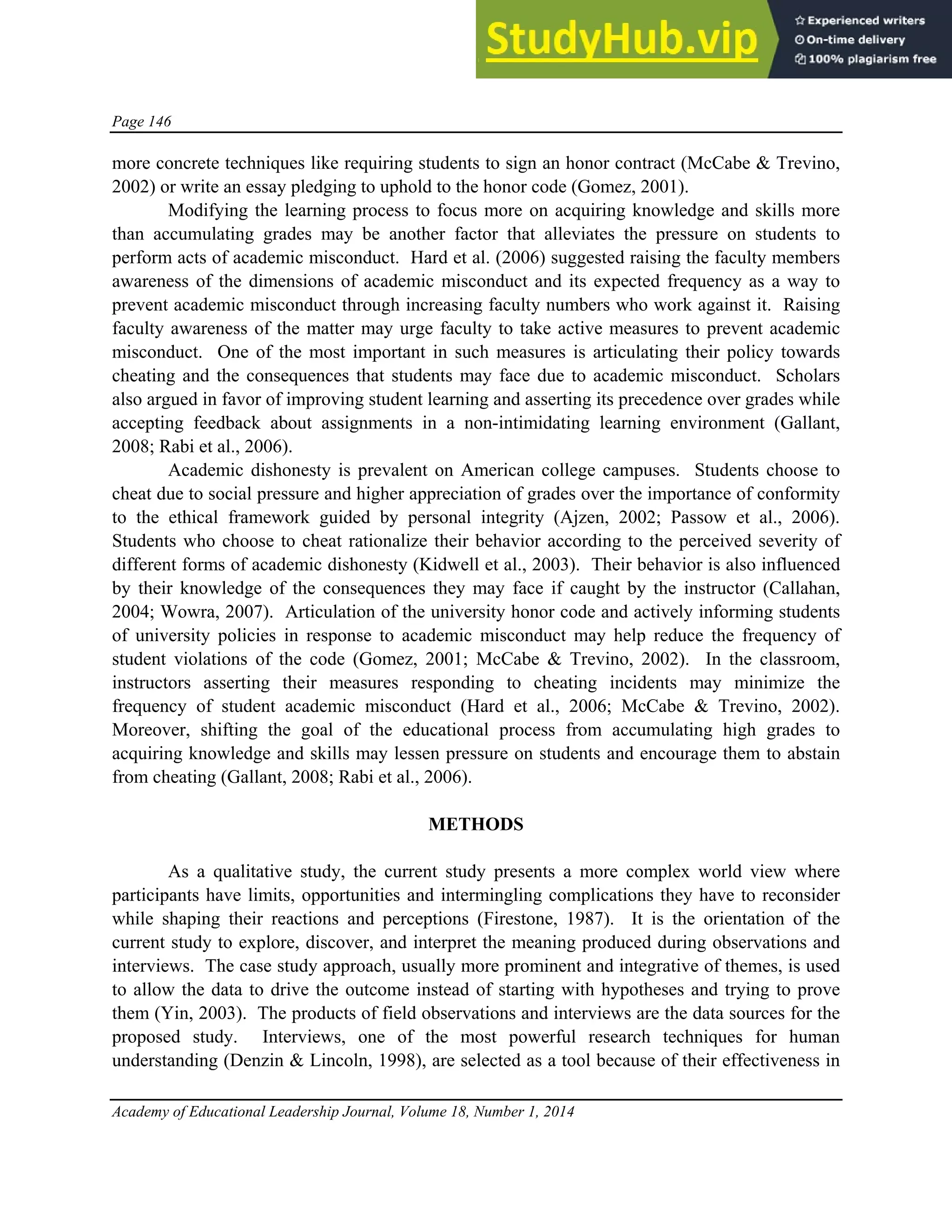 Academic Integrity A Saudi Student Perspective | PDF