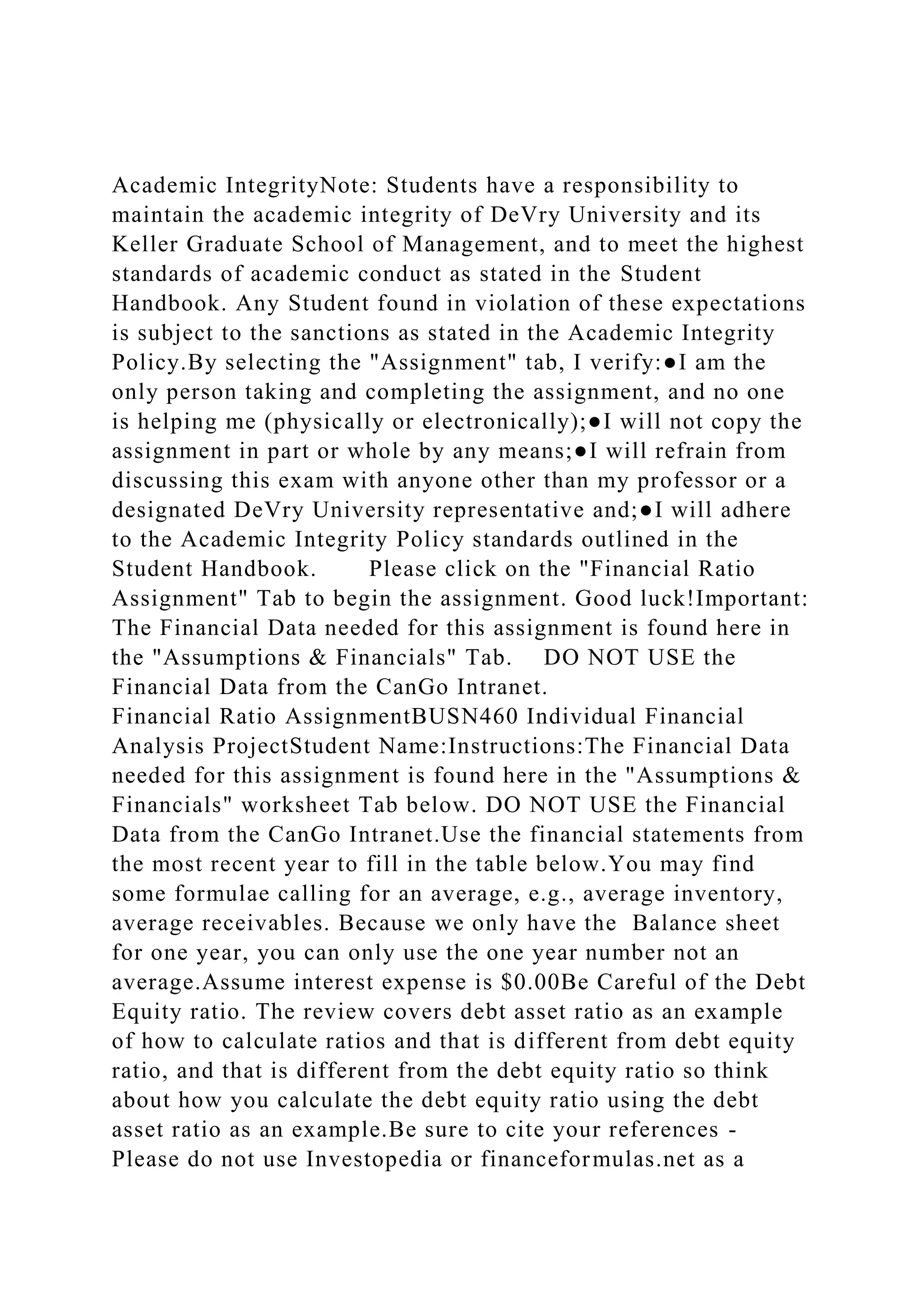 Academic IntegrityNote Students have a responsibility to maintain.docx