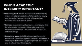 ACADEMIC INTEGRITY | PDF