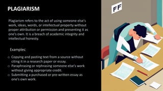 ACADEMIC INTEGRITY | PDF