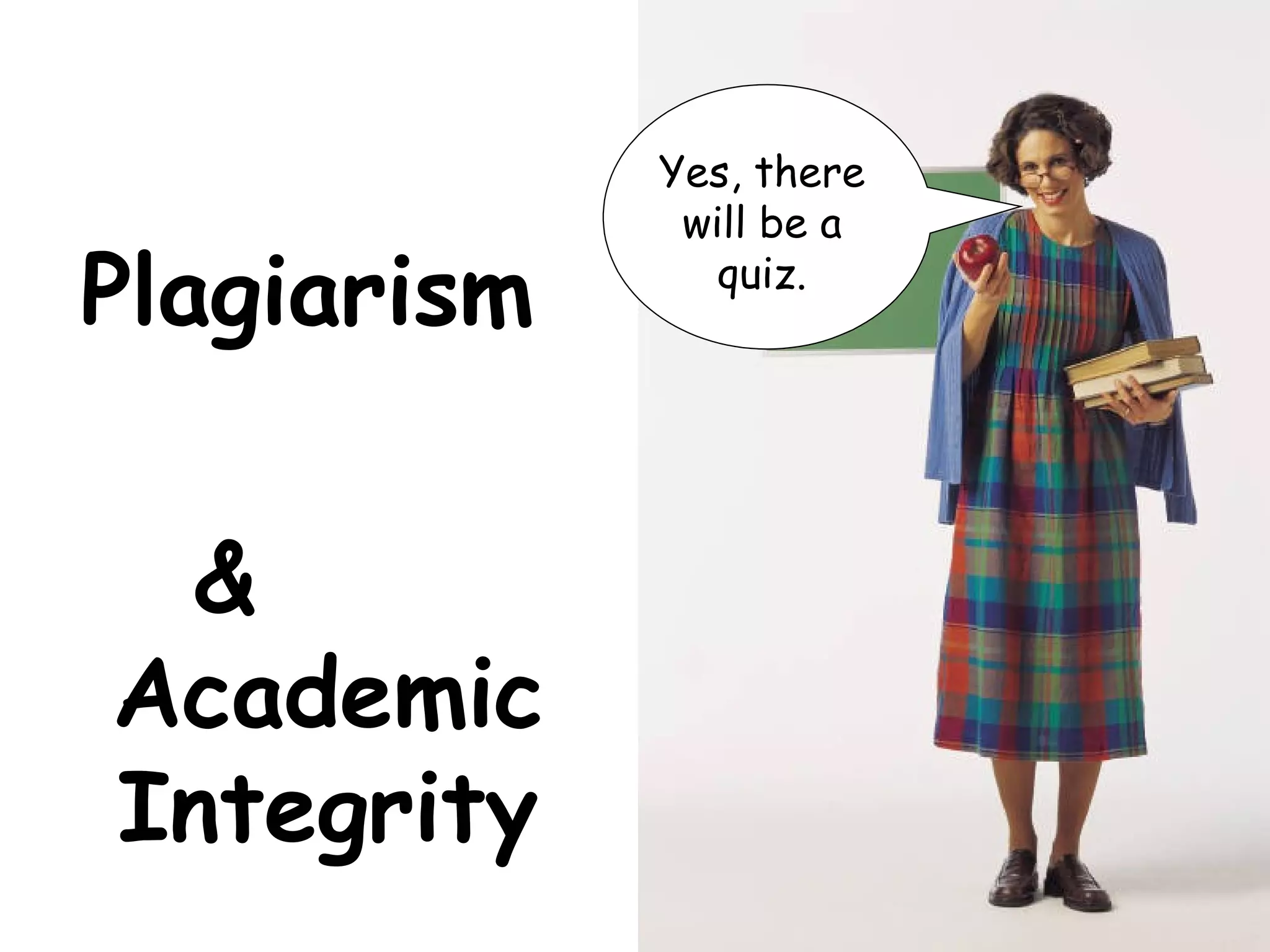 Academic integrity presentation | PPT