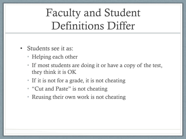 Academic integrity presentation | PDF | Educational Assessment | Education