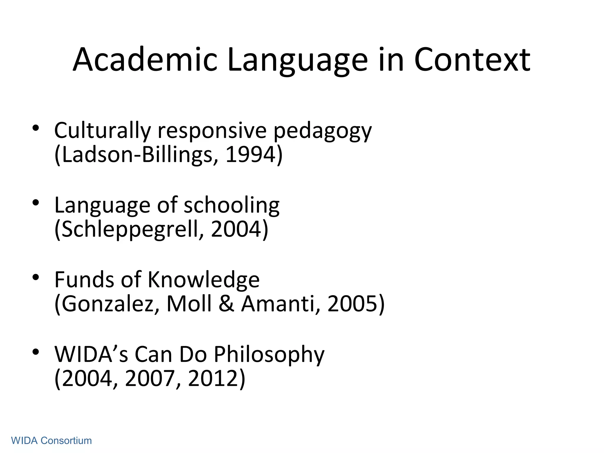 MNPS WIDA Academic language- 1st presentation | PPT