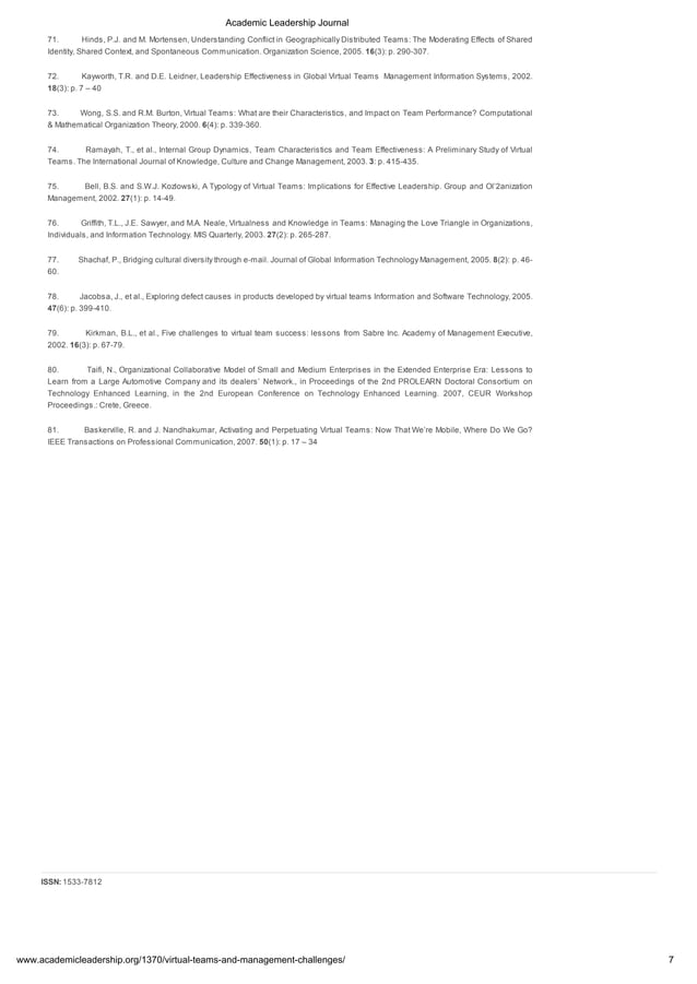 Academic leadership journal .management challengespdf | PDF