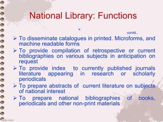 Academic library and their functions | PPT