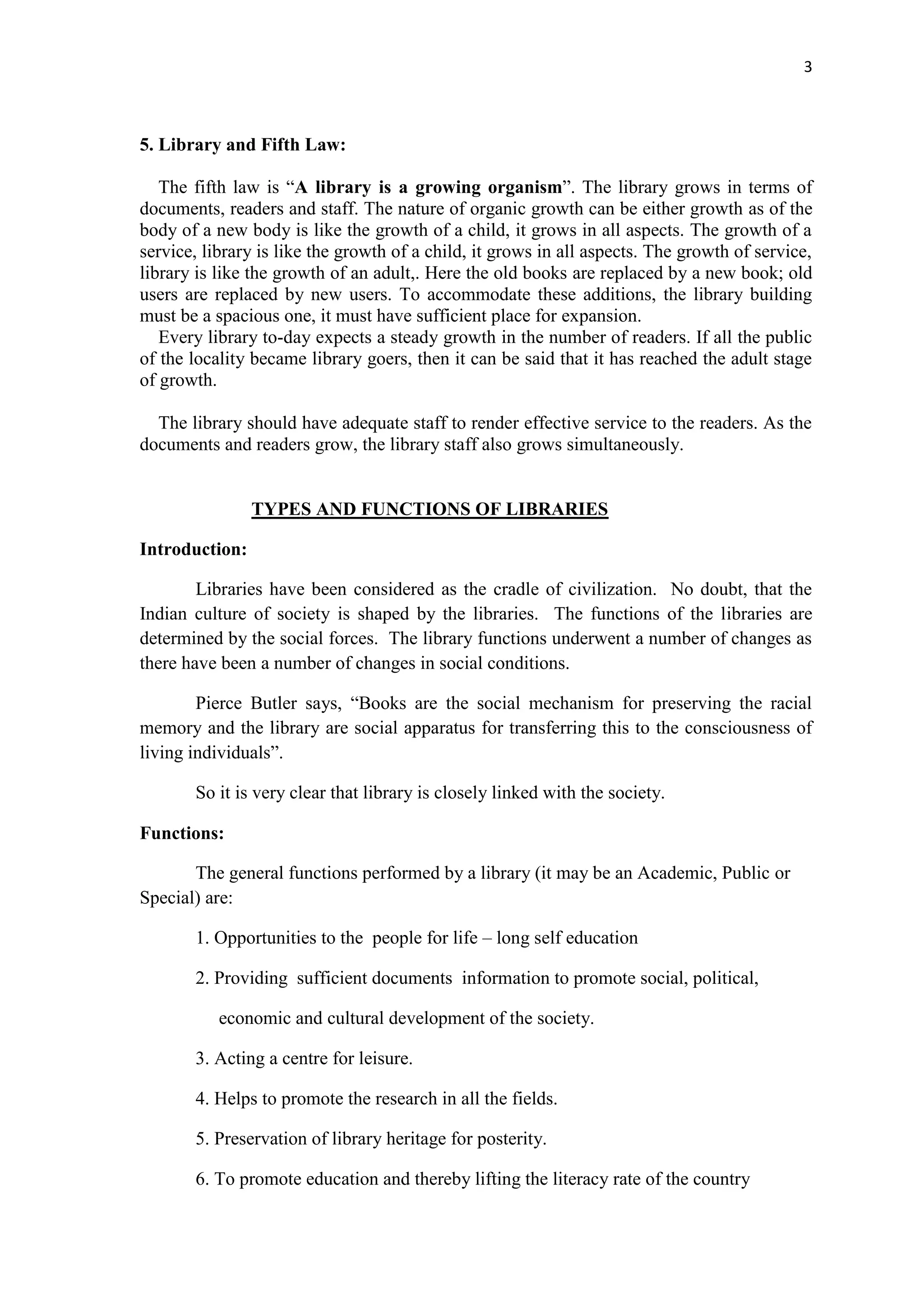 Academic library and their functions | PDF