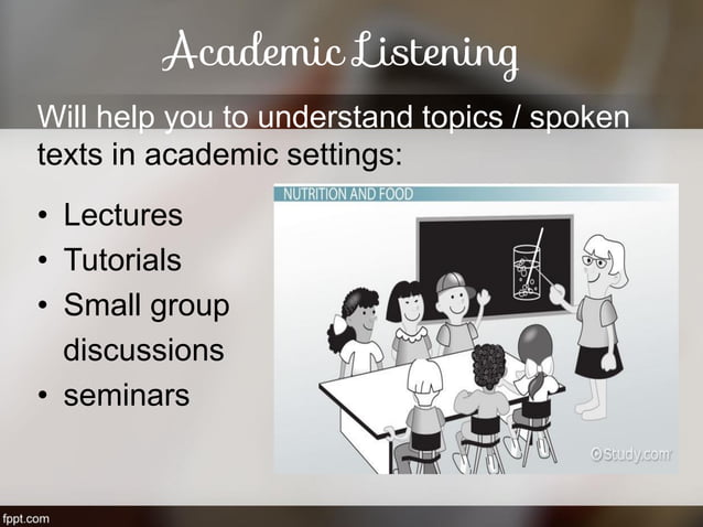 Academic listening strategies | PDF