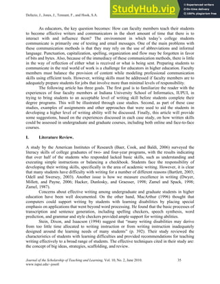 Academic Literacy The Importance And Impact Of Writing Across The ...