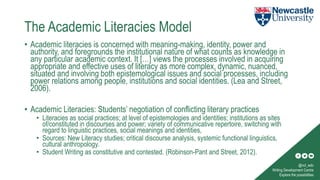 Academic literacy uhmlg | PPTX