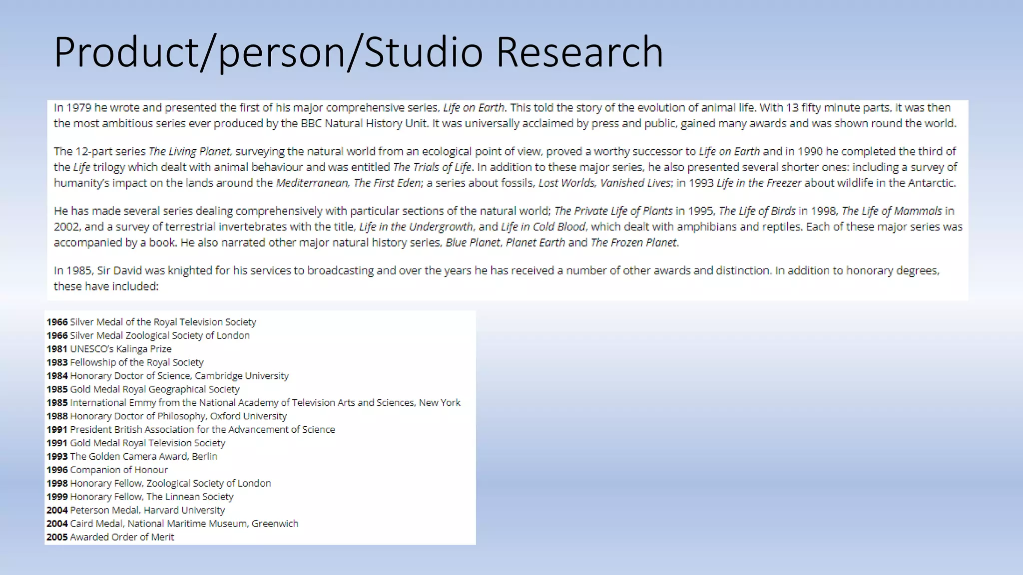 Academic media theories research | PPT