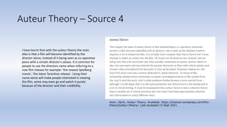 Academic media theories research | PPT