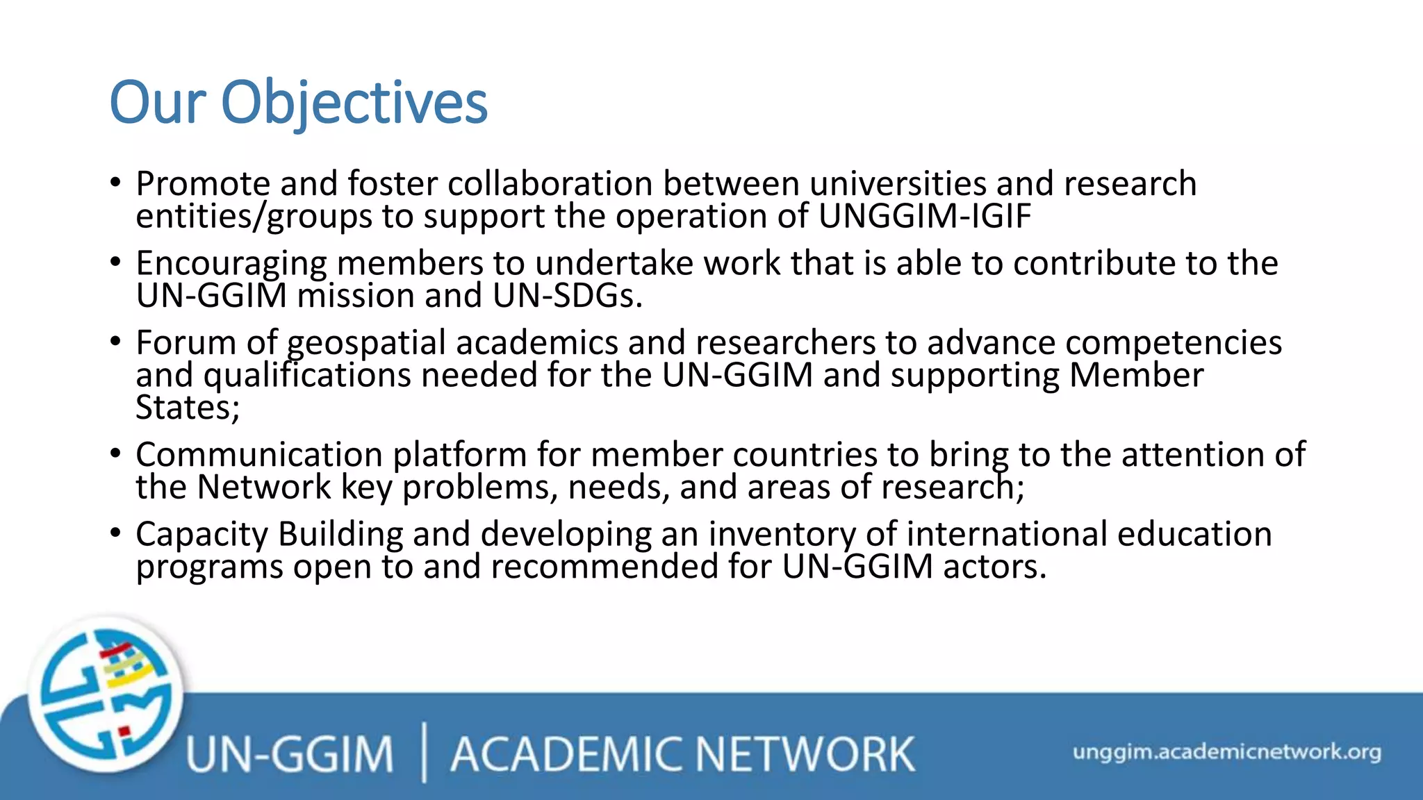 Academic Network Strategy on implementing UN IGIF | PPTX | Geography ...