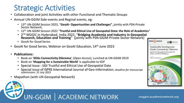 Academic Network Strategy on implementing UN IGIF | PPTX | Geography ...