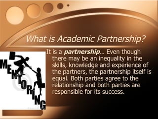 Academic partnership | PPT