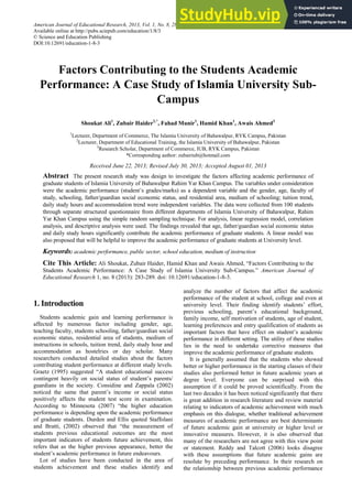 ACADEMIC PERFORMANCE.Pdf