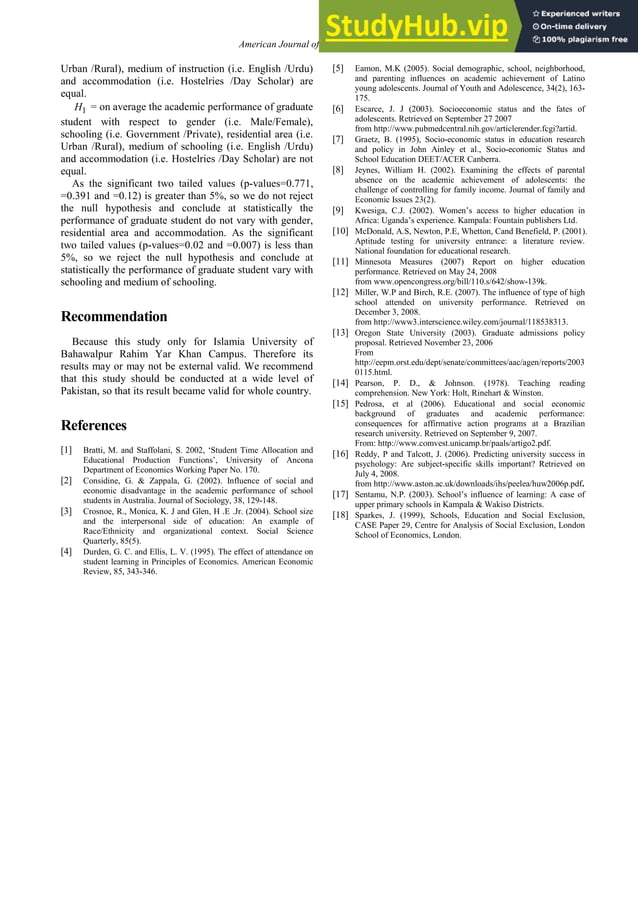 ACADEMIC PERFORMANCE.Pdf