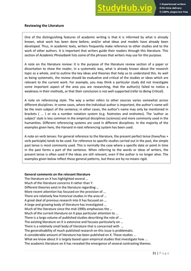 Academic Phrasebank Navigable PDF | PDF | Science