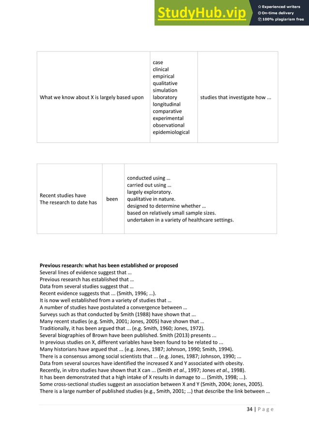 Academic Phrasebank Navigable PDF | PDF | Science