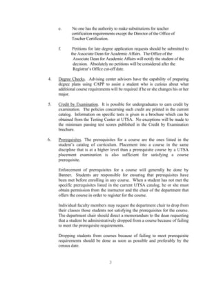 Academic Policies and Procedures Handbook | PDF