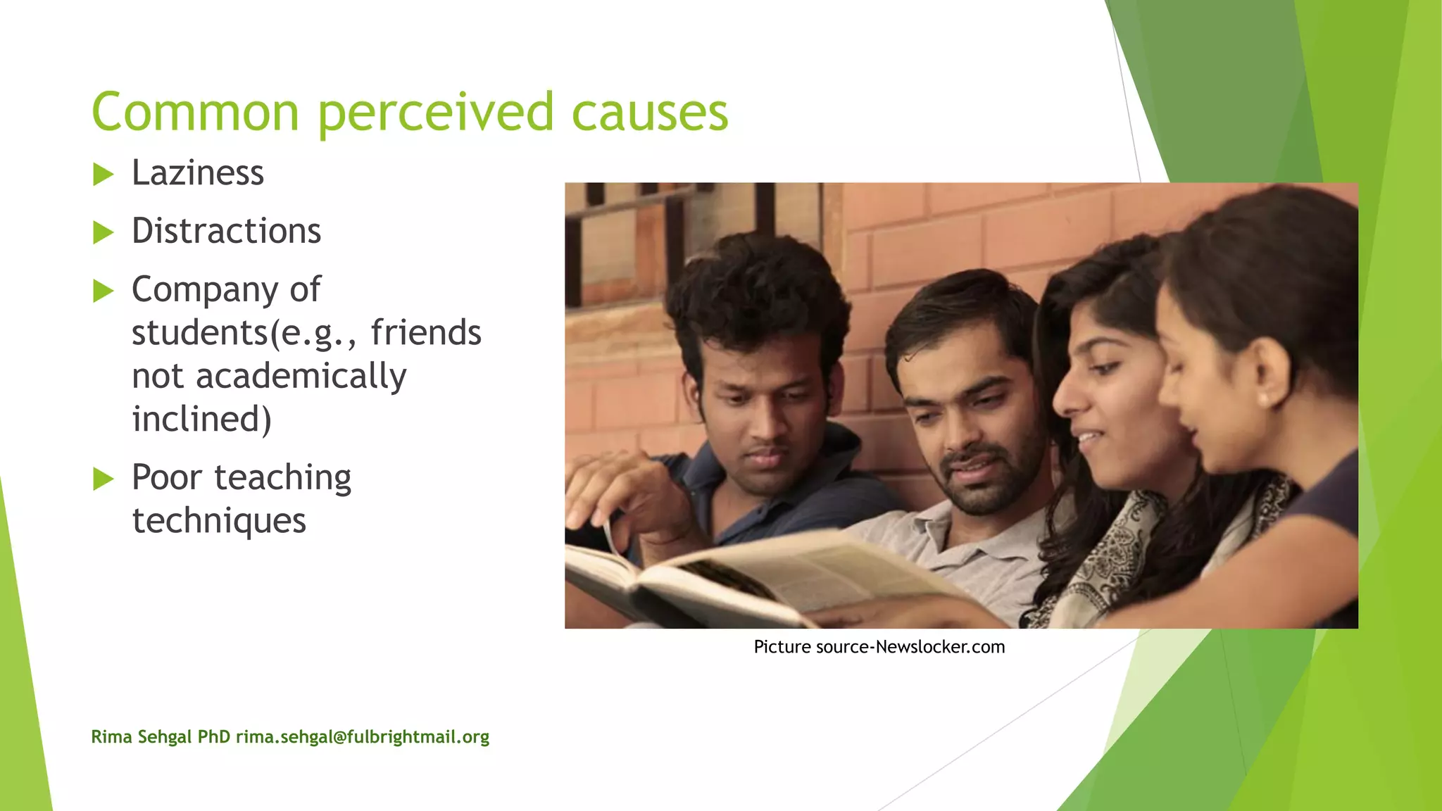 Academic poor performance | PDF