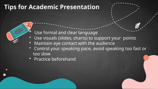 Academic presentation and discussion.pptx