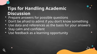 Academic presentation and discussion.pptx