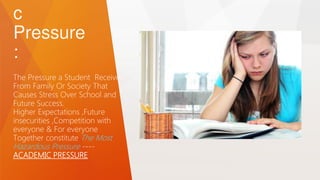 Academic pressure | PDF