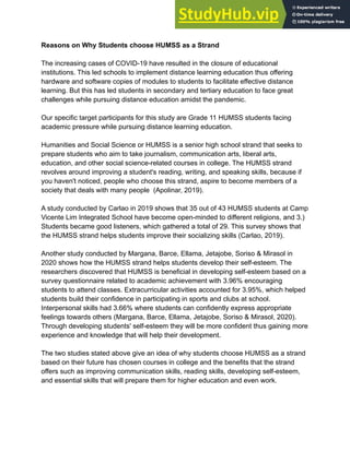 ACADEMIC PRESSURE EXPERIENCES OF SENIOR HIGH STUDENTS PURSUING DISTANCE ...