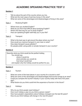 IELTS Real Test 2 | PDF