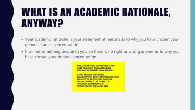 Academic Rationale | PPTX | Educational Assessment | Education