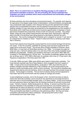 Academic reading sample_task_multiple_choice_IELTS | PDF | Agriculture ...