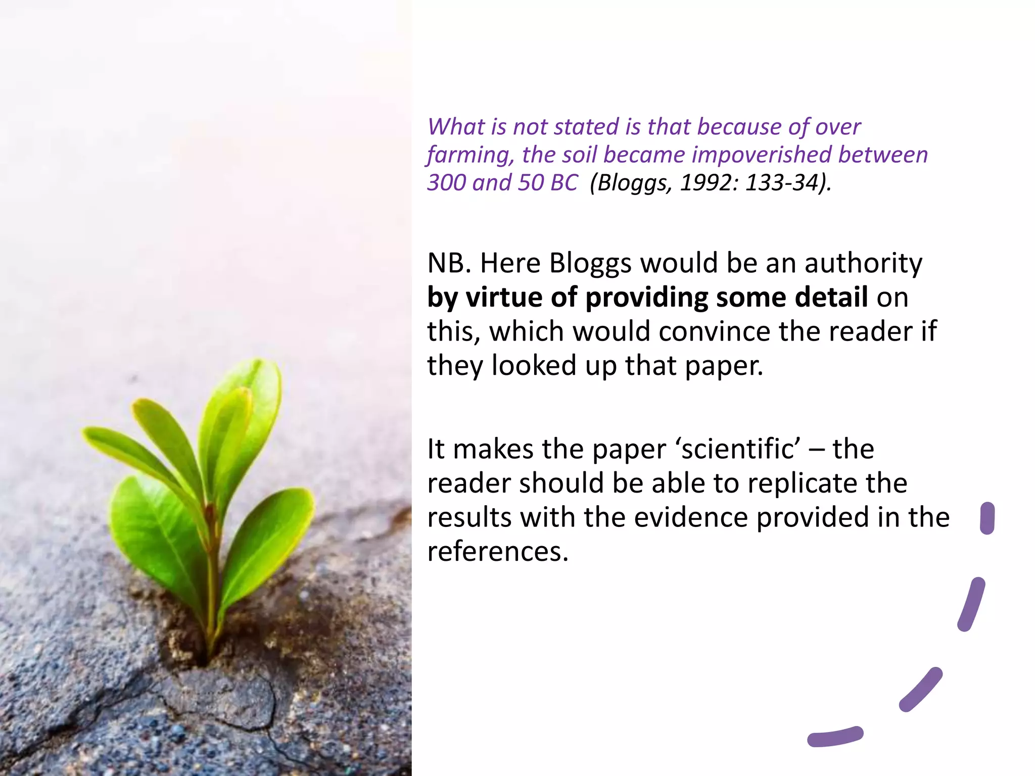 Aspects of academic citation and referencing | PPT | Free Download