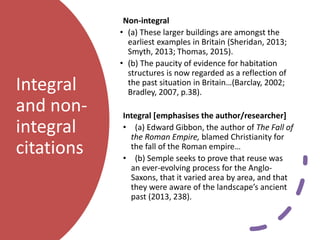 Aspects of academic citation and referencing | PPT