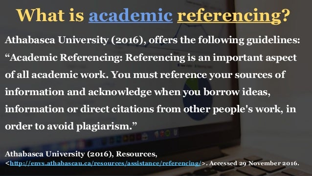 Academic referencing simplified