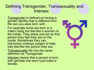 Transgender Population within Cultures | PPT