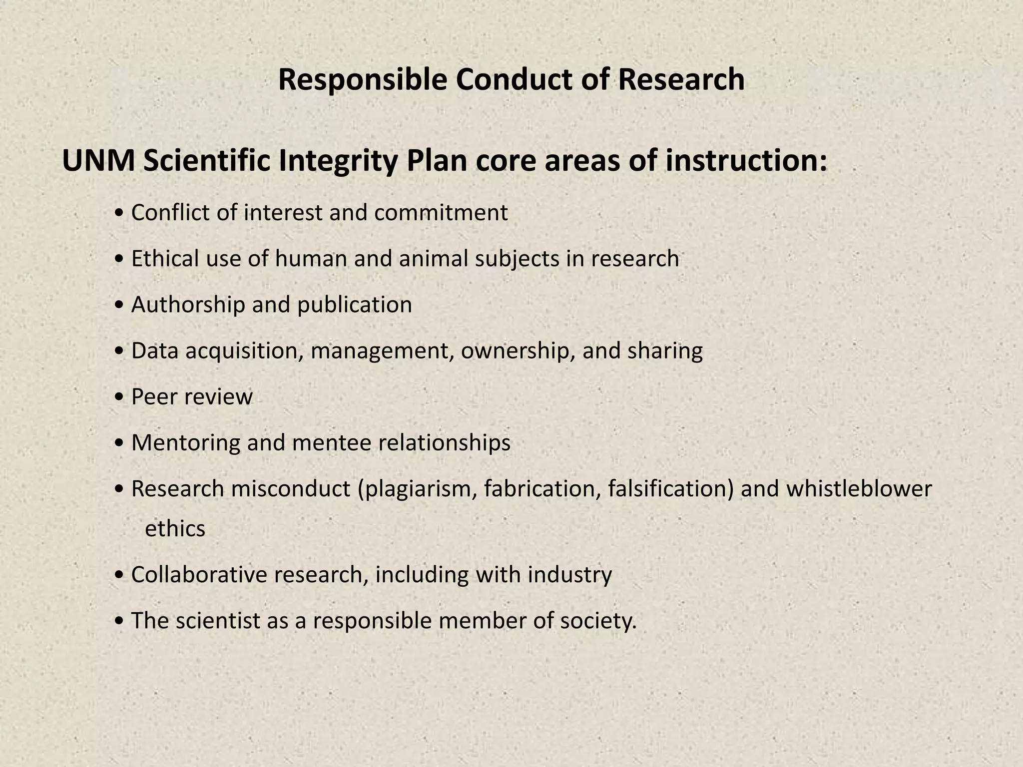 Academic Research Integrity | PPTX