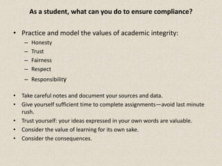 Academic Research Integrity | PPTX