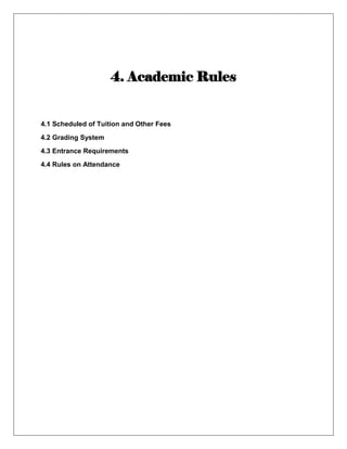 Academic rules for TESDA Programs | PDF