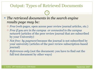 Academic Search Engines | PPT
