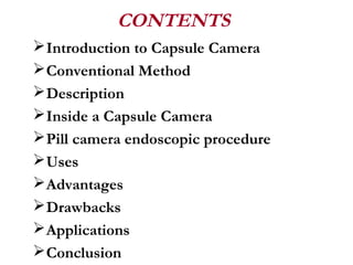 Pill Camera ppt | PPT