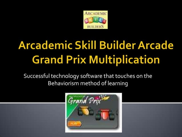 Arcademic Skill Buider Arcade | PPT