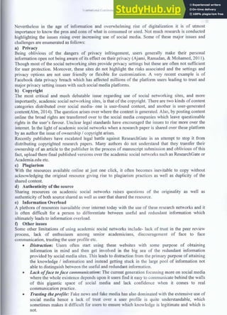 Academic Social Networks For Knowledge Sharing An Explanatory Study | PDF | Social Networking ...