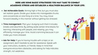 Academic Stress and Mental Health: Balancing the Pressure on Youth ...