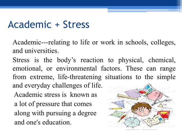 Academic stress management strategies copy | PPTX
