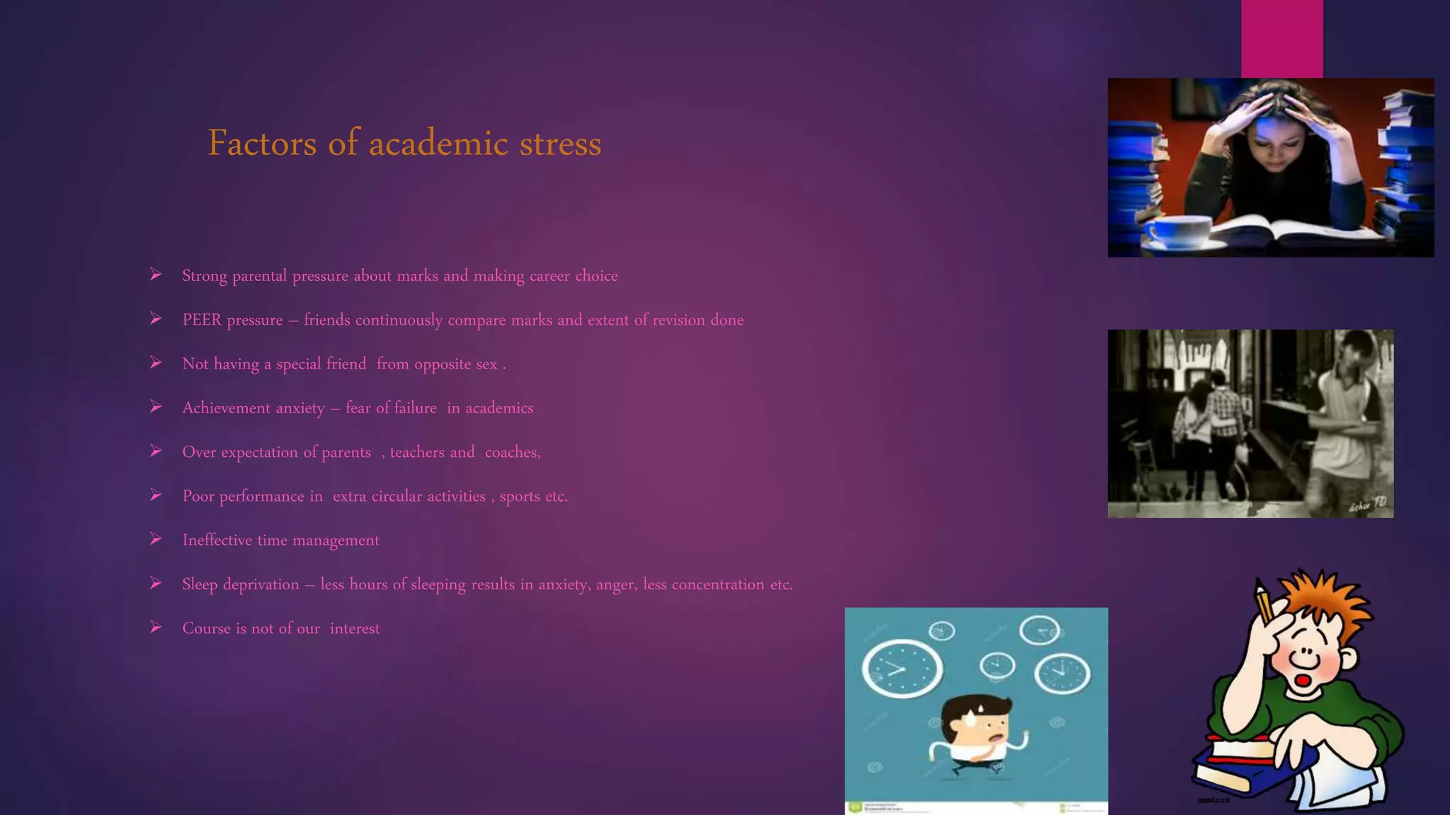Academic stress & pressure | PPTX